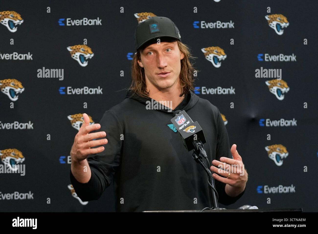 Jacksonville Jaguars quarterback Trevor Lawrence answers questions ...