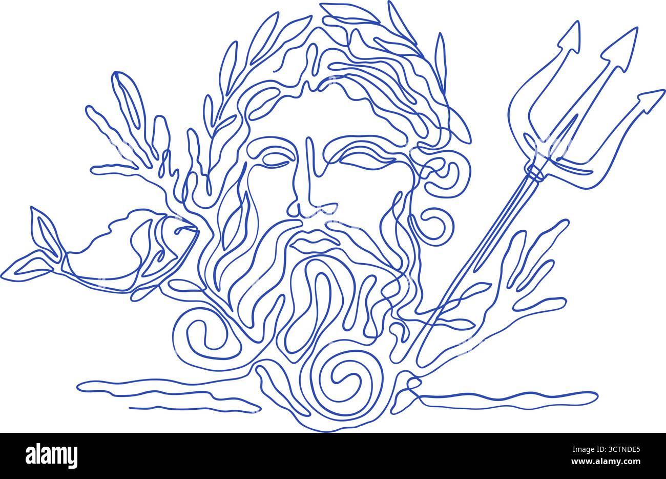 Aesthetic ocean Stock Vector Images - Alamy