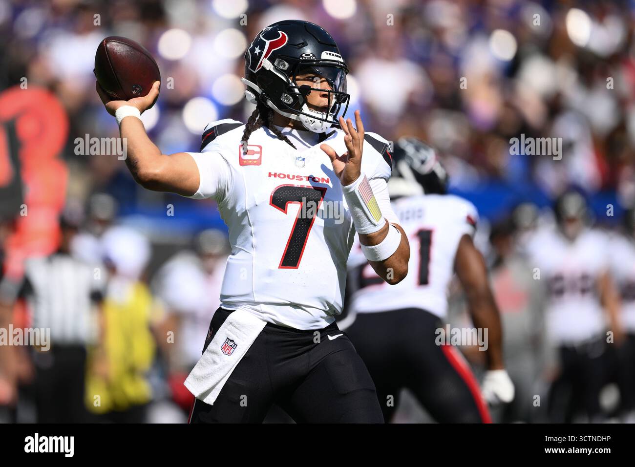 Houston Texans quarterback C.J. Stroud (7) in action during the first ...