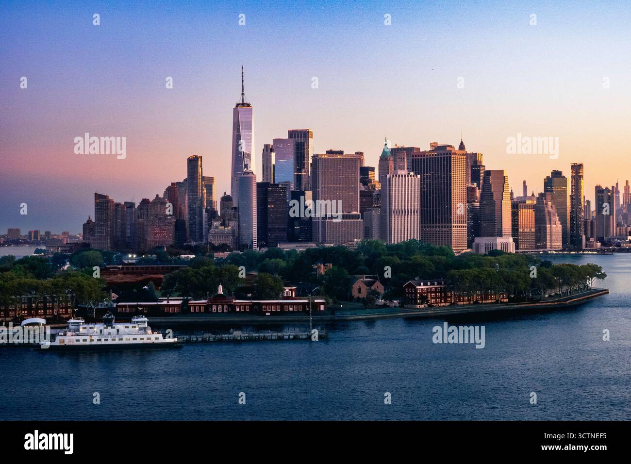New York, NY - US - Oct 4, 2025 Captivating New York City skyline at ...