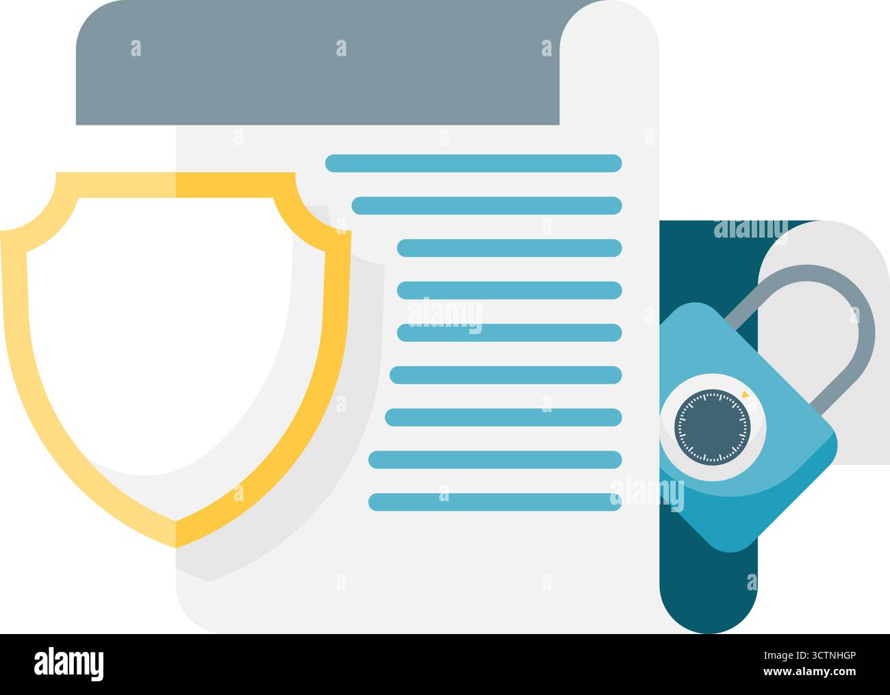 Cyber security digital file Stock Vector Images - Alamy