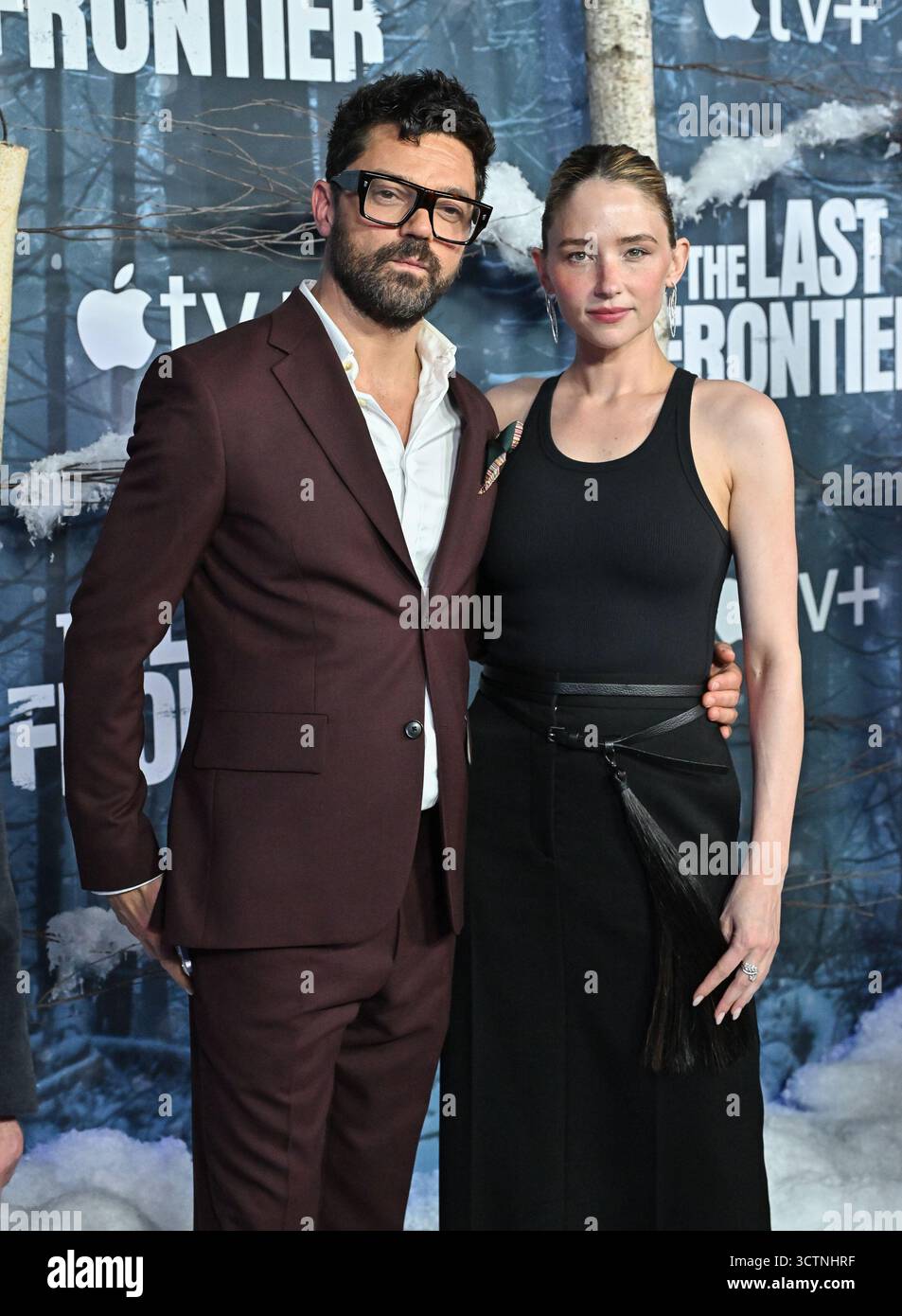 Dominic Cooper, left, and Haley Bennett attend the world premiere of ...