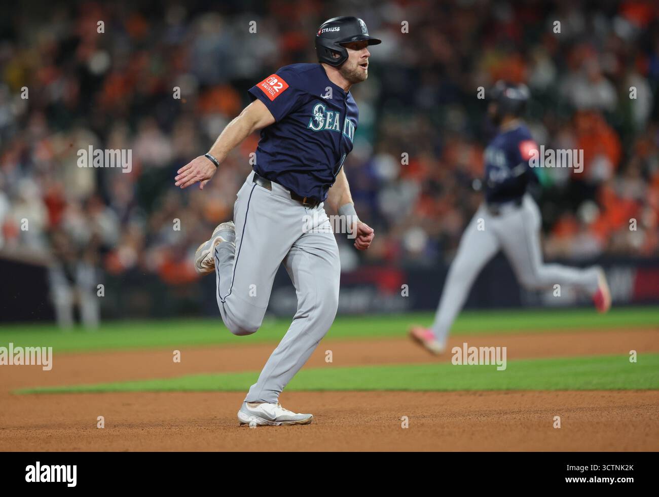 Detroit, United States. 07th Oct, 2025. Seattle Mariners Luke Raley (20 ...