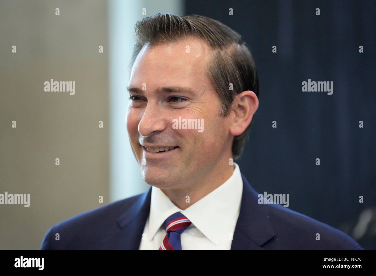 Republican Congressional candidate Matt Van Epps attends a forum Monday ...