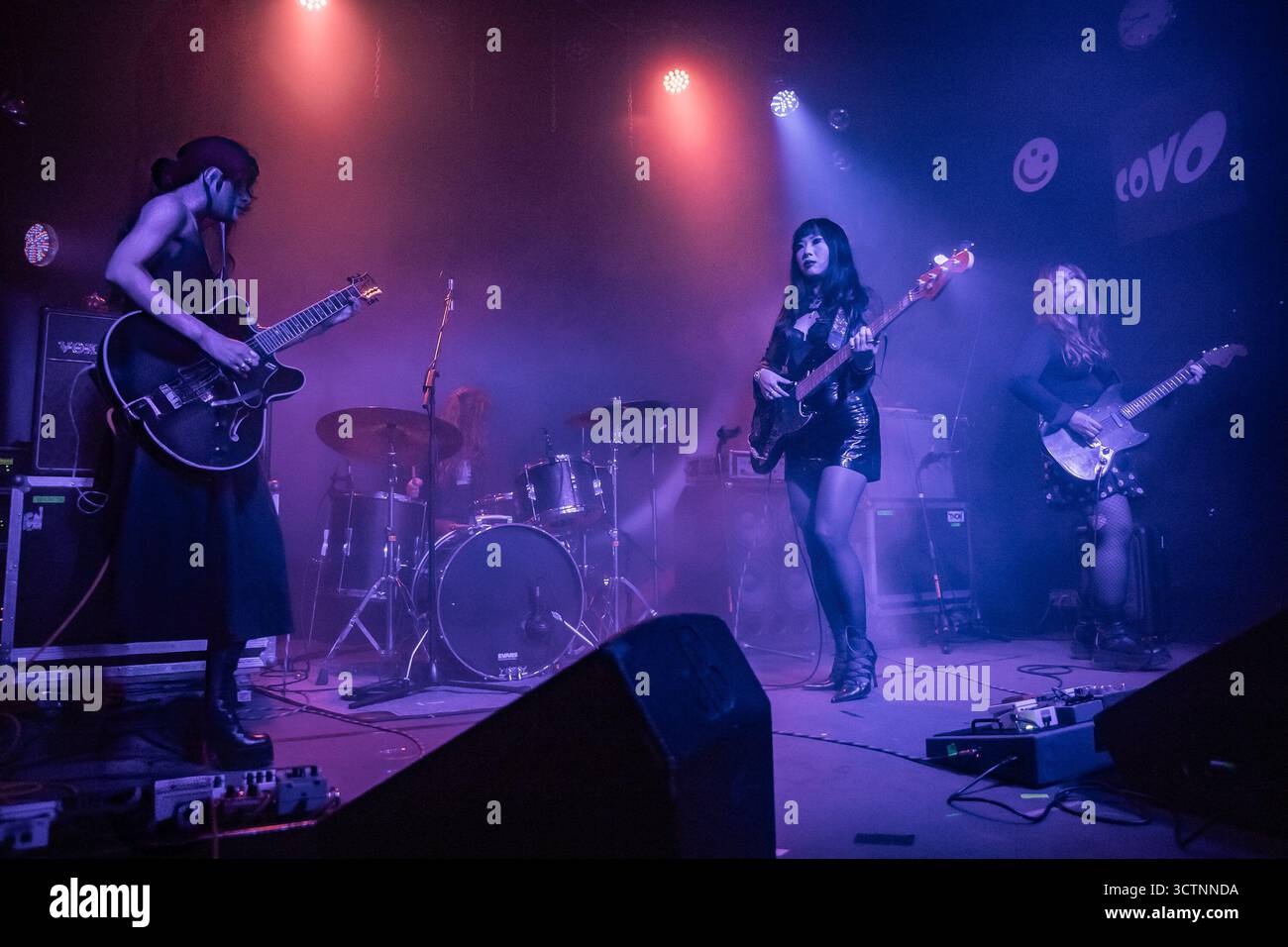 Bologna, Italy. 07th Oct, 2025. LA Witch Ellie English (C) Irita Pai ...