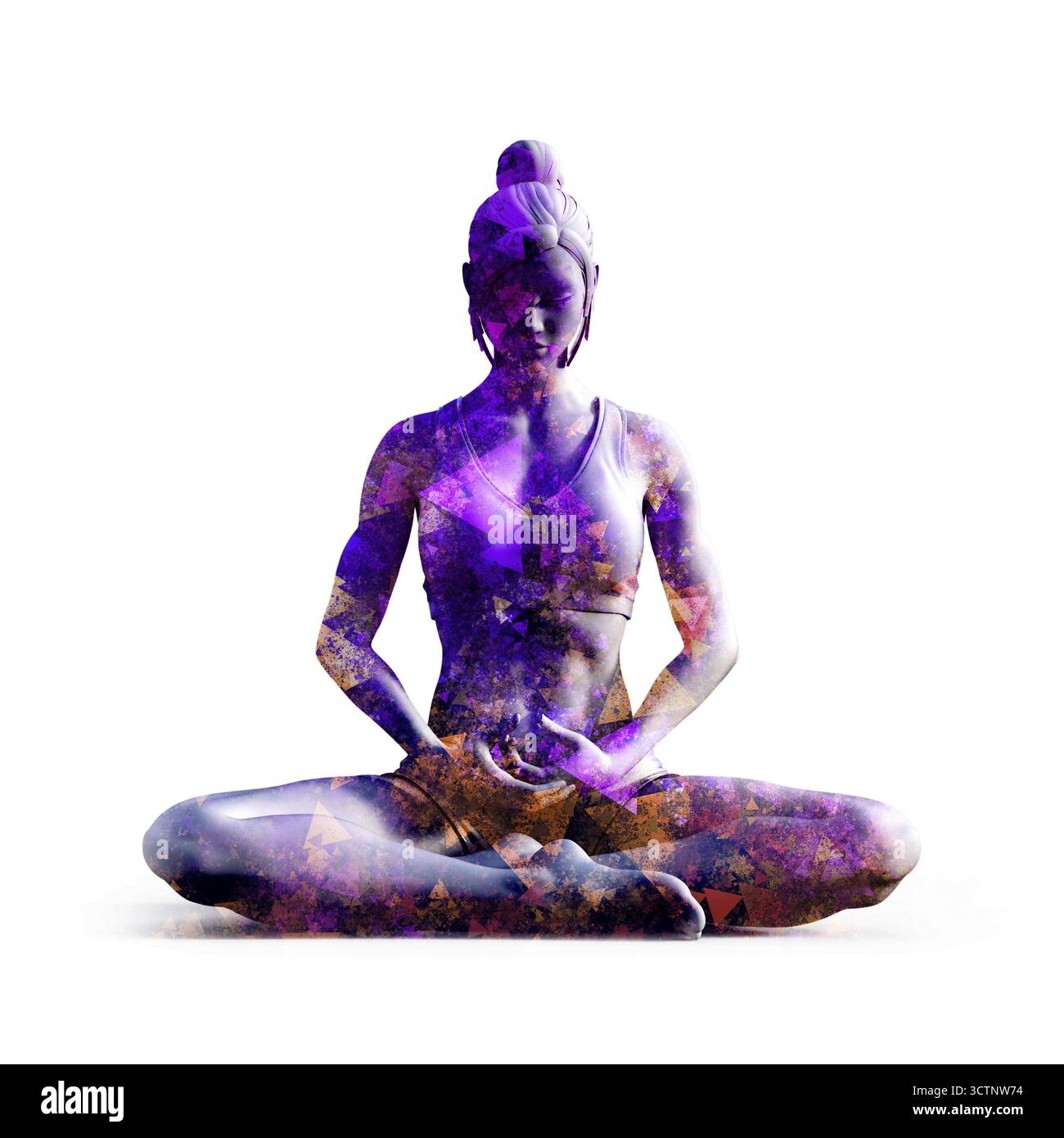 Spirituality tranquility Cut Out Stock Images & Pictures - Alamy