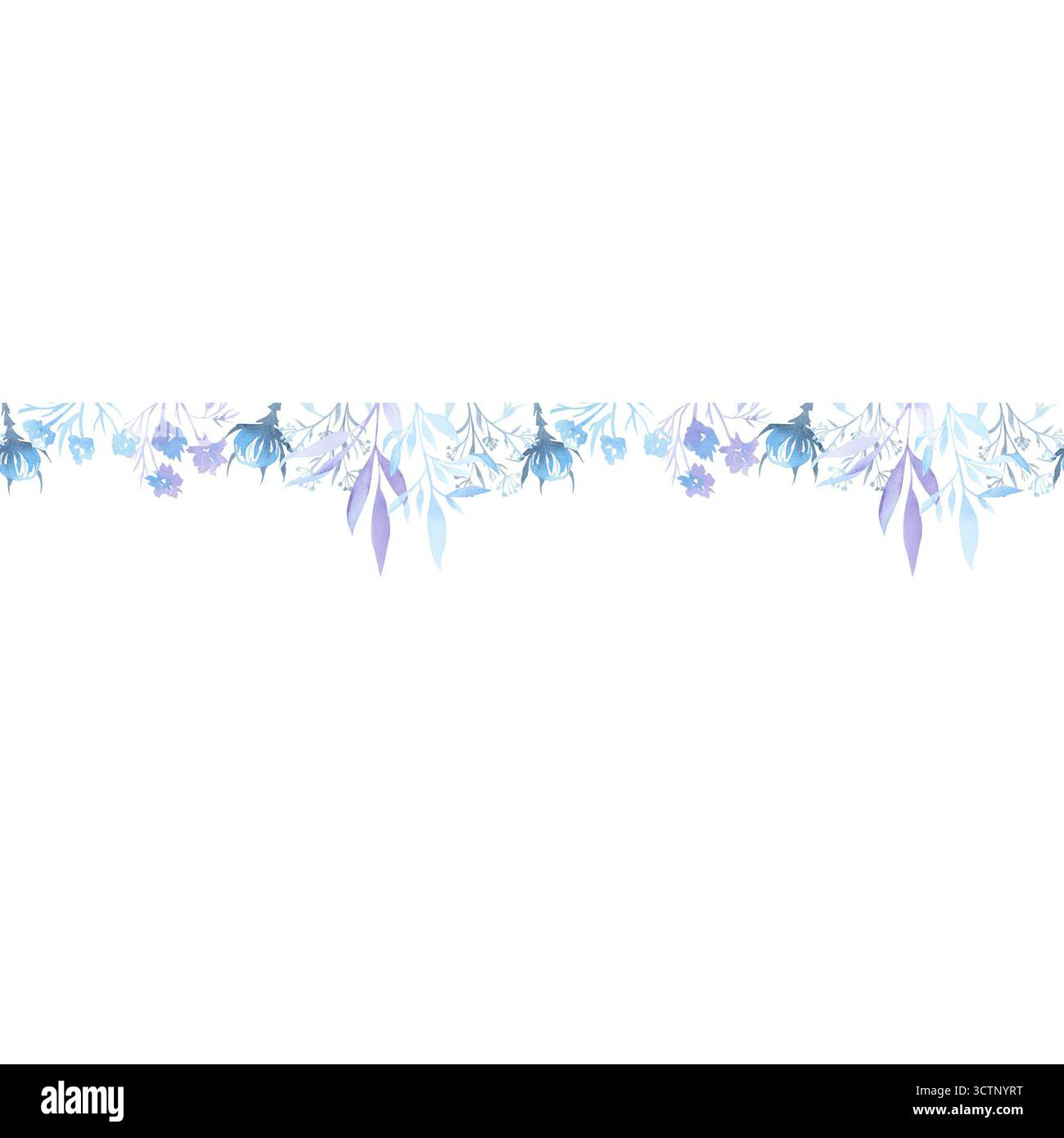 Seamless border bright hand Cut Out Stock Images & Pictures - Alamy