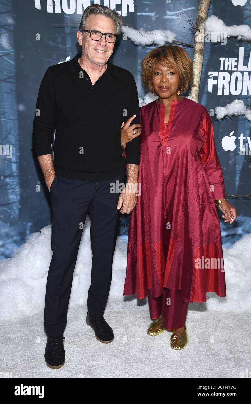 New York, USA. 07th Oct, 2025. (L-R) Roderick Spencer and Alfre Woodard ...
