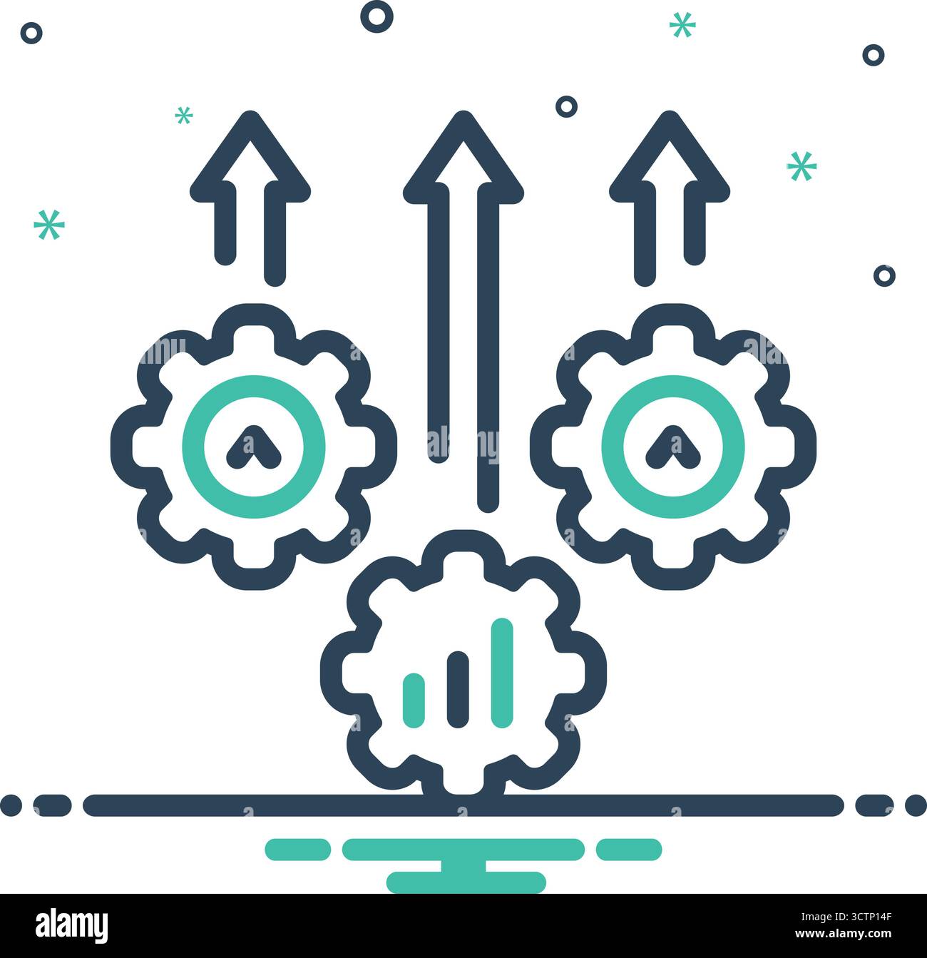 Icon operational excellence Stock Vector Images - Alamy