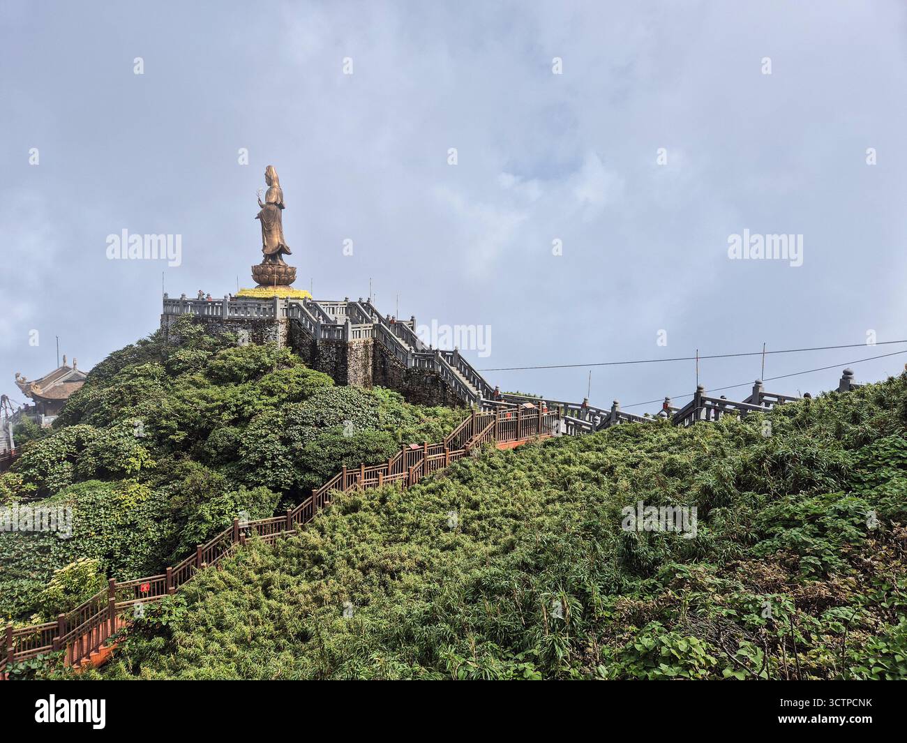 Vietnam, Sapa, Fansipan temple Stock Photo - Alamy