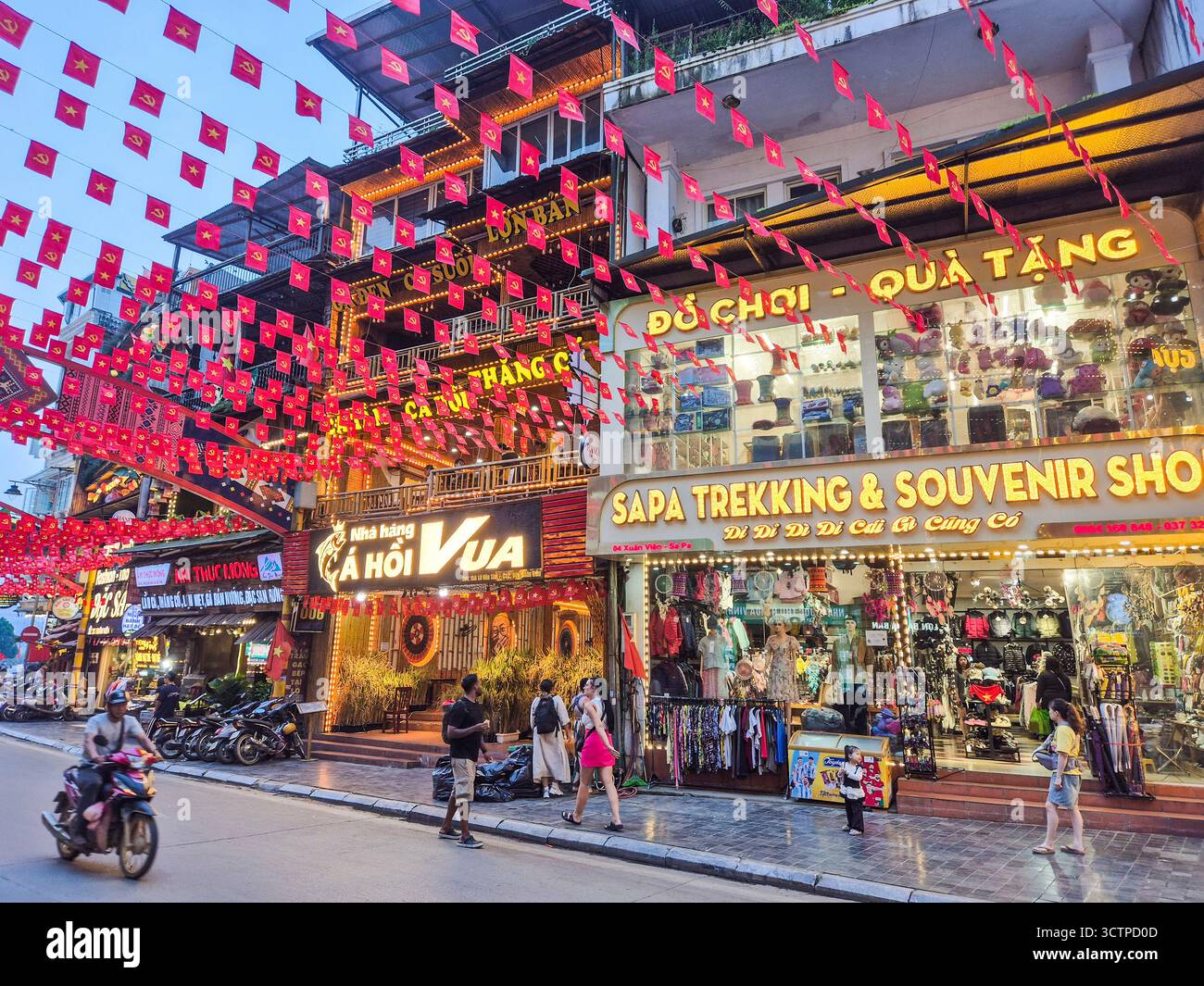 Vietnam sapa city center hi-res stock photography and images - Alamy