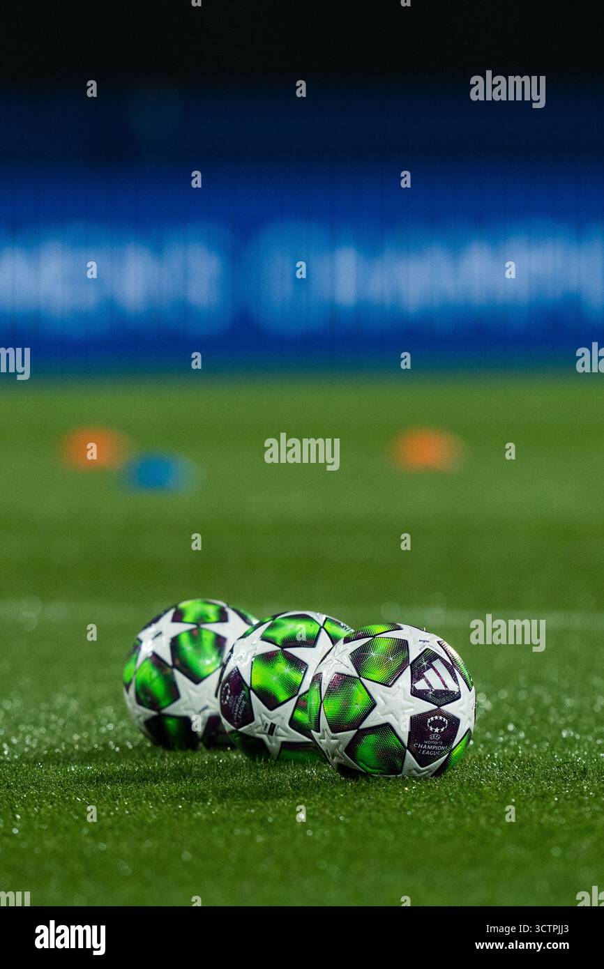 Barcelona, Spain, 7, October, 2025. Official ball of Women Champions ...