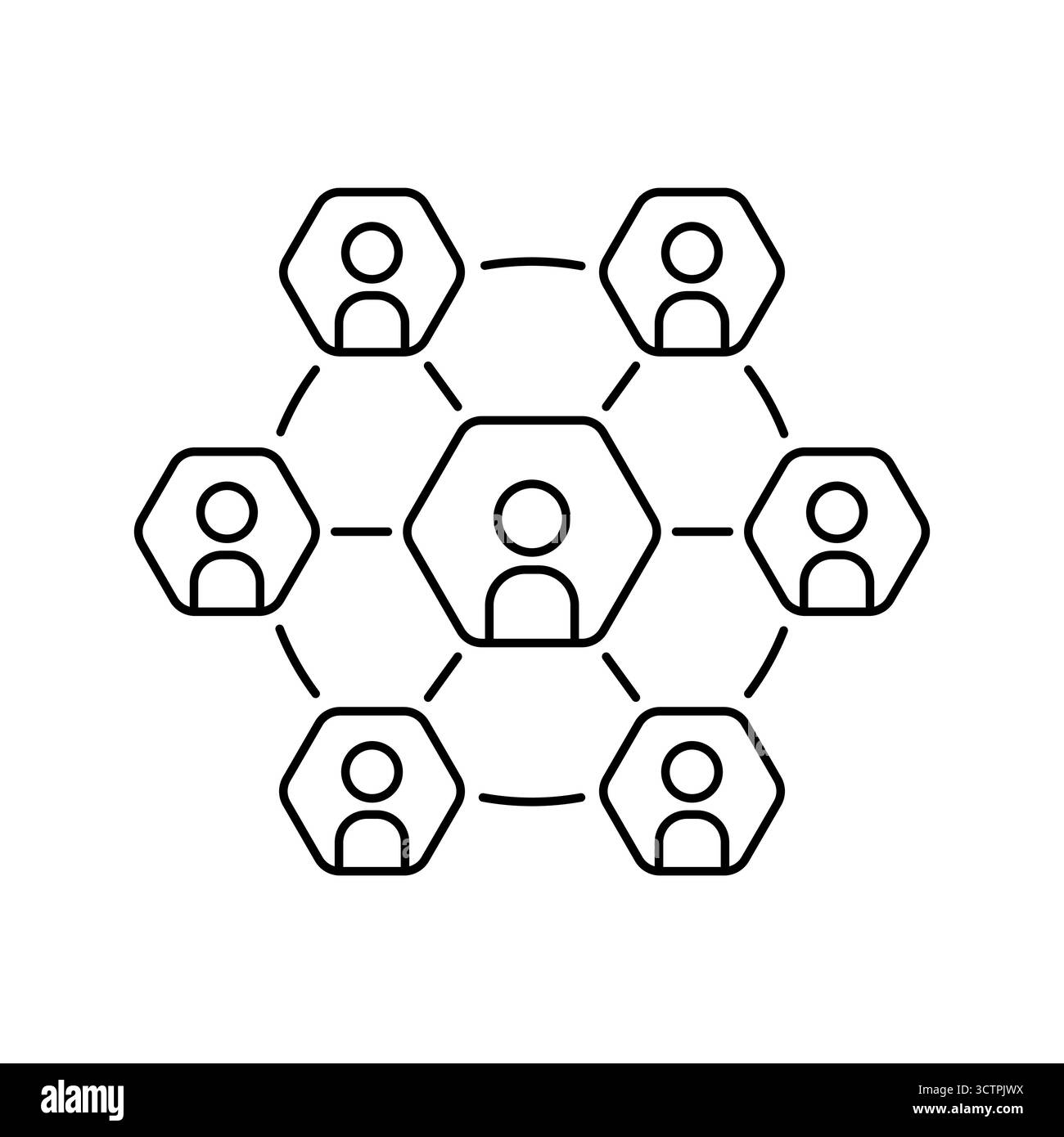 Global friendship logo simple Stock Vector Images - Alamy