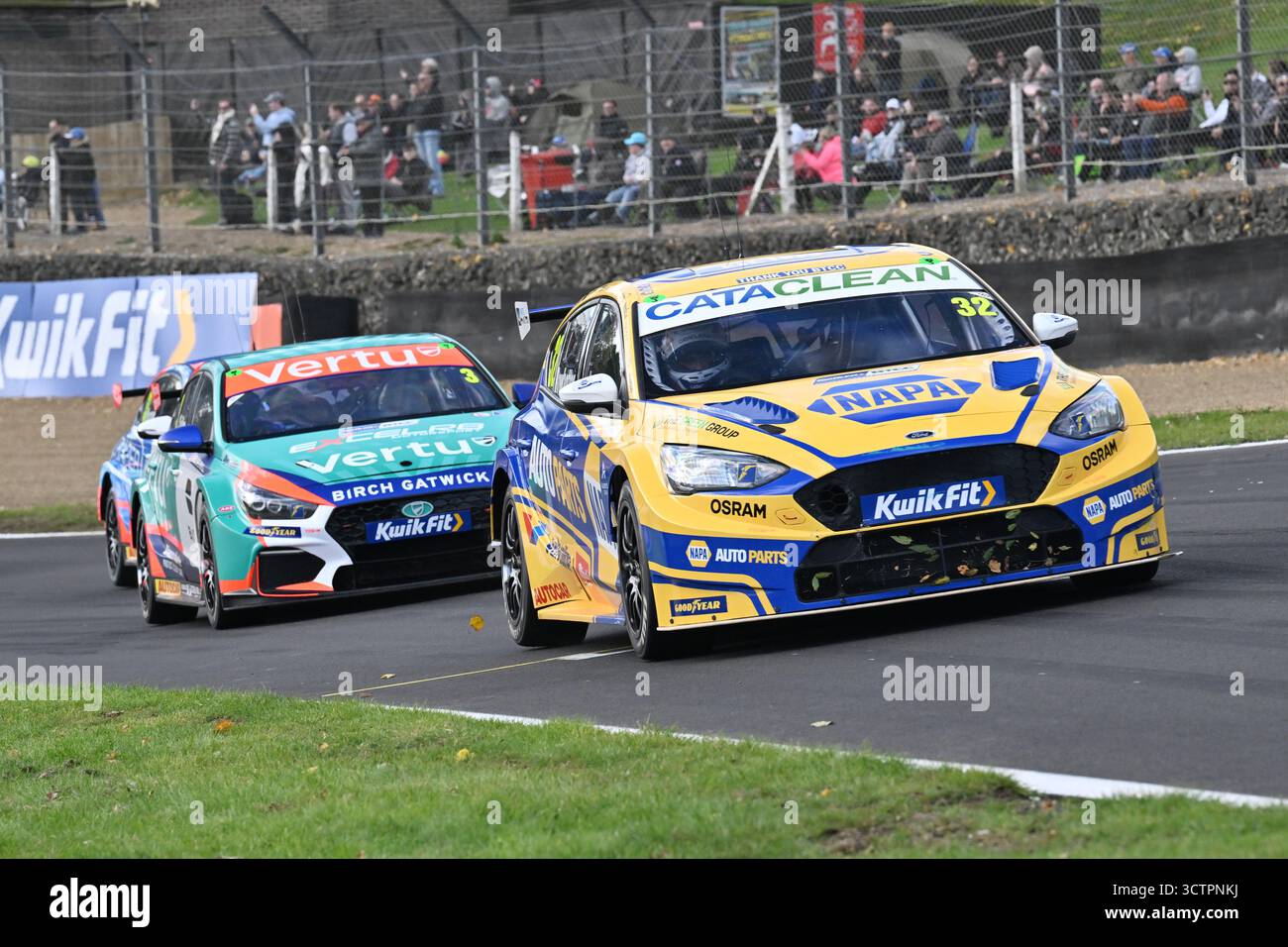 Daniel Rowbottom, Ford Focus ST, NAPA Racing UK, 2025 Kwik Fit British ...