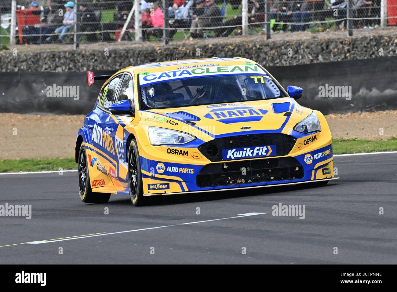 Sam Osborne, Ford Focus ST, NAPA Racing UK, 2025 Kwik Fit British ...