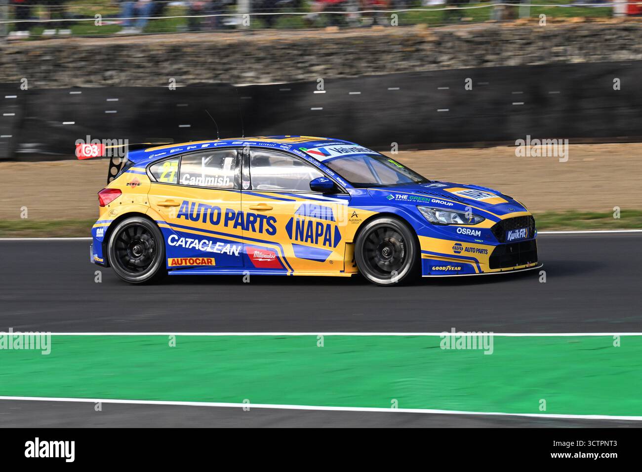 Dan Cammish, Ford Focus ST, NAPA Racing UK, 2025 Kwik Fit British Touring Car Championship, BTCC ...