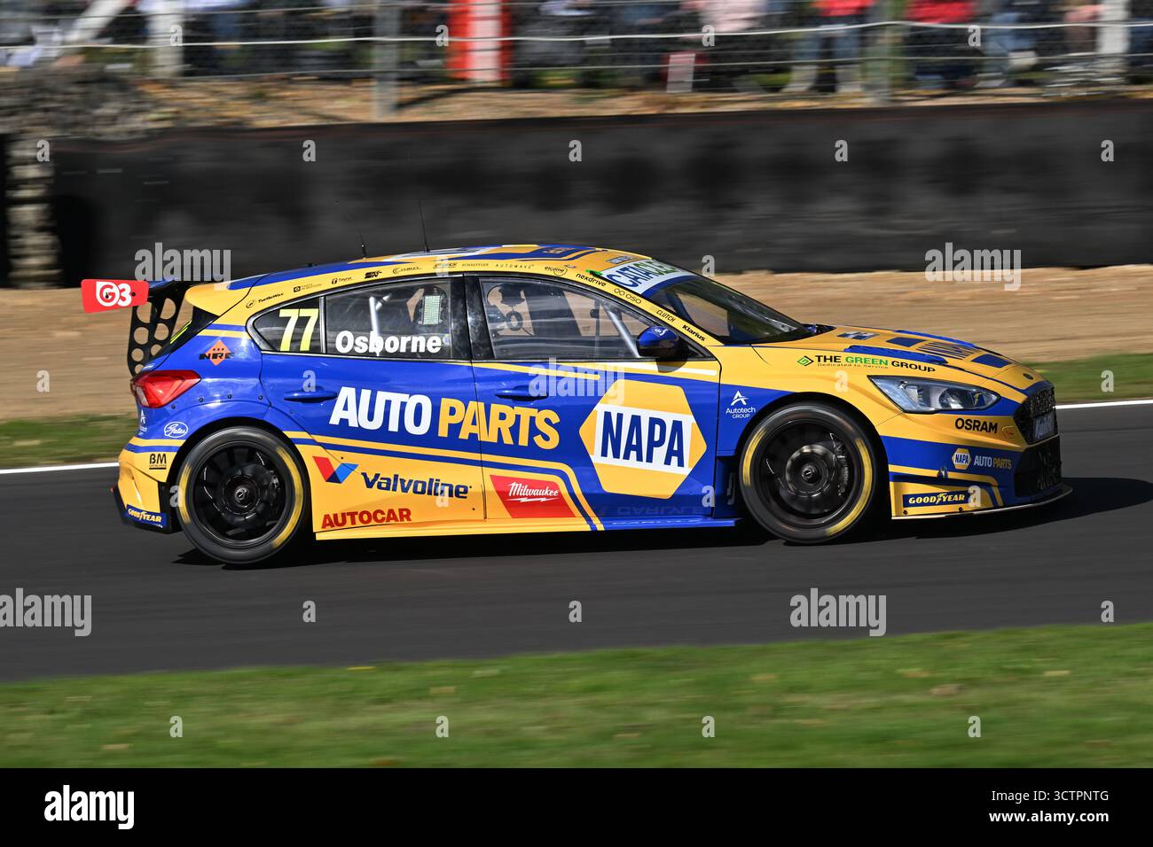 Sam Osborne, Ford Focus ST, NAPA Racing UK, 2025 Kwik Fit British ...