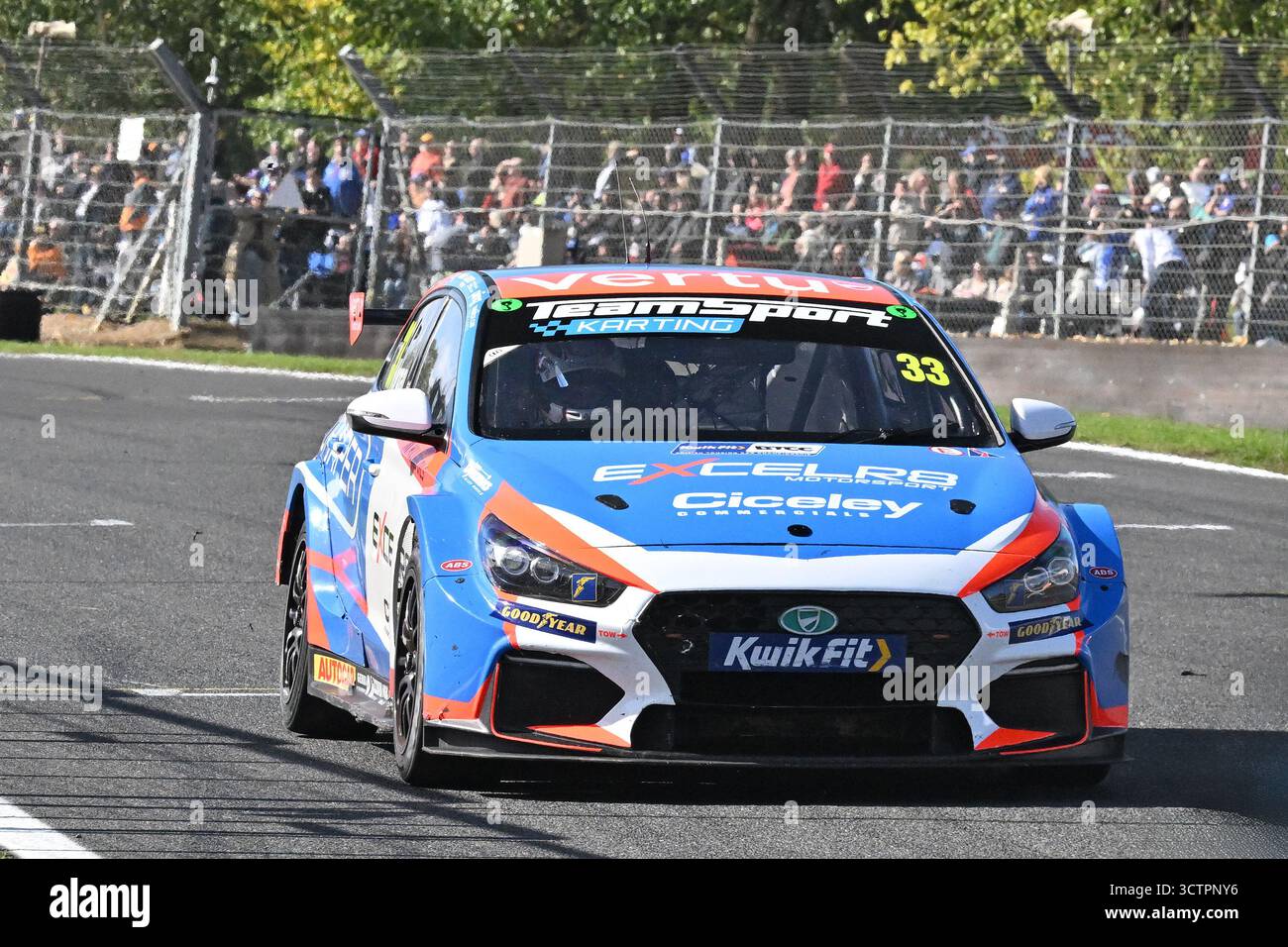 Adam Morgan, Hyundai i30N, Team VERTU, 2025 Kwik Fit British Touring ...