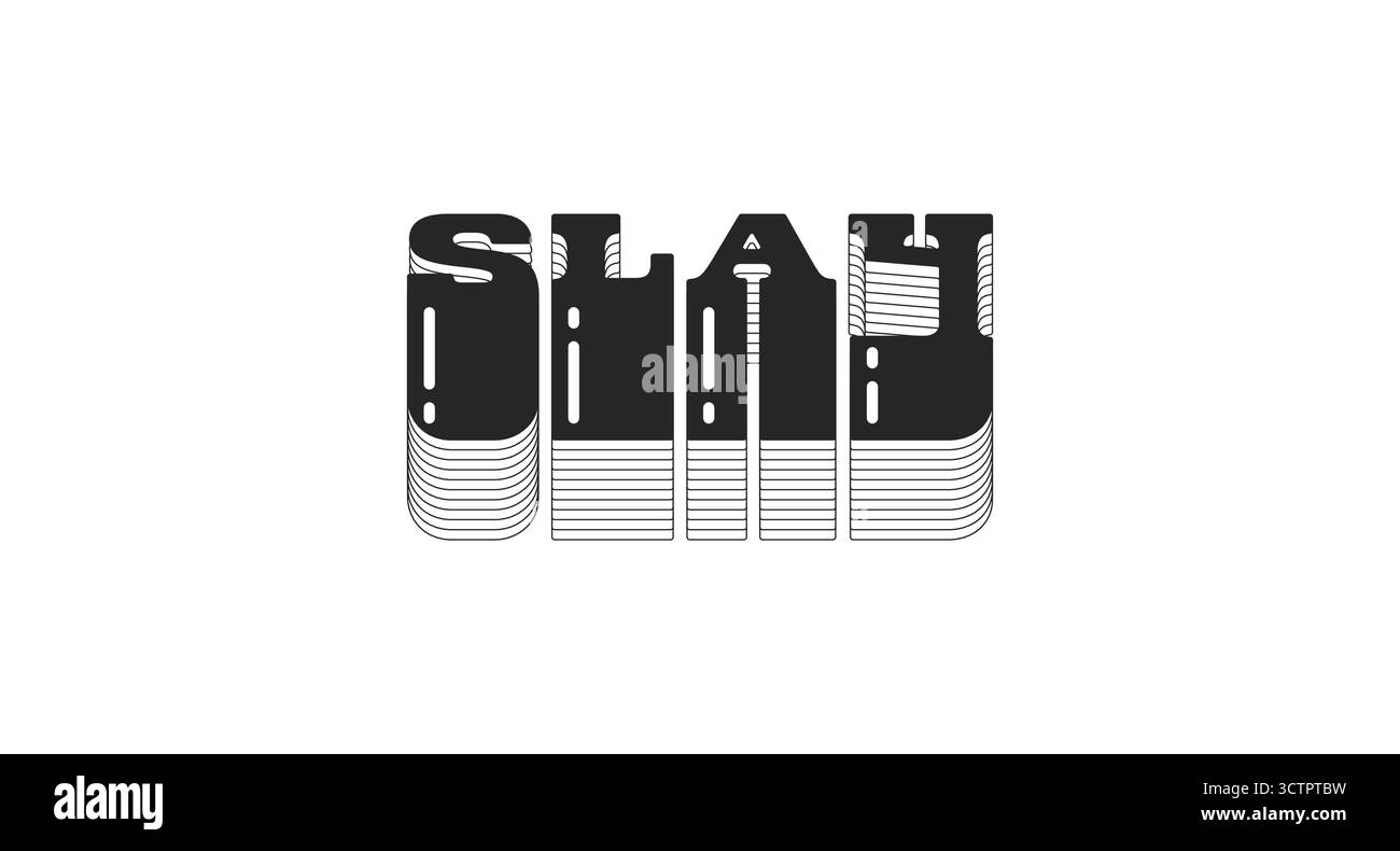 Slang typography Cut Out Stock Images & Pictures - Alamy