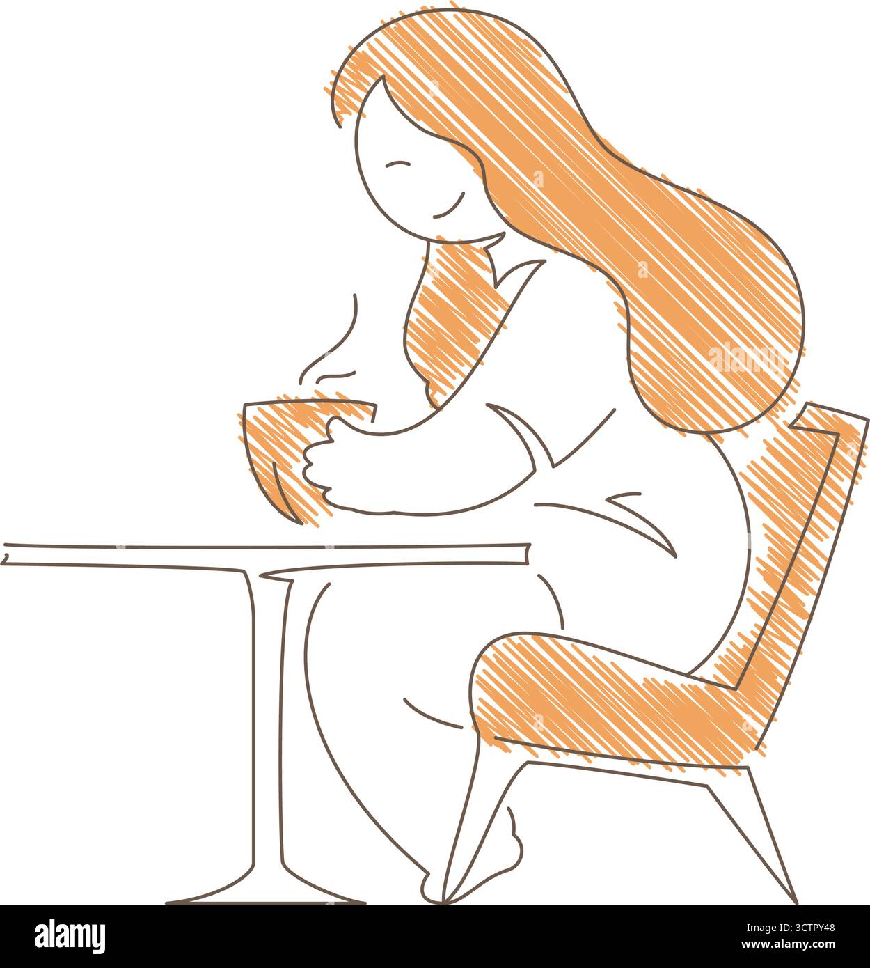 Cozy cafe table warm Cut Out Stock Images & Pictures - Alamy