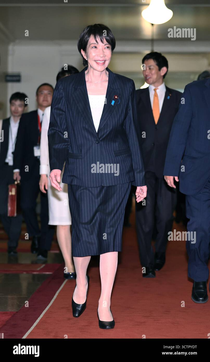 New Liberal Democratic Party (LDP) President Sanae Takaichi goes around ...