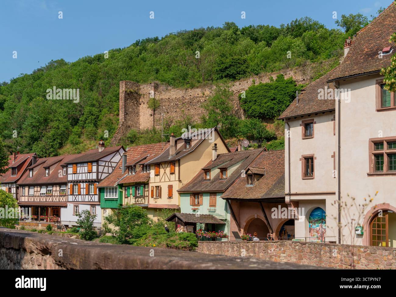 Impression of Kaysersberg, a historical town and former commune in ...