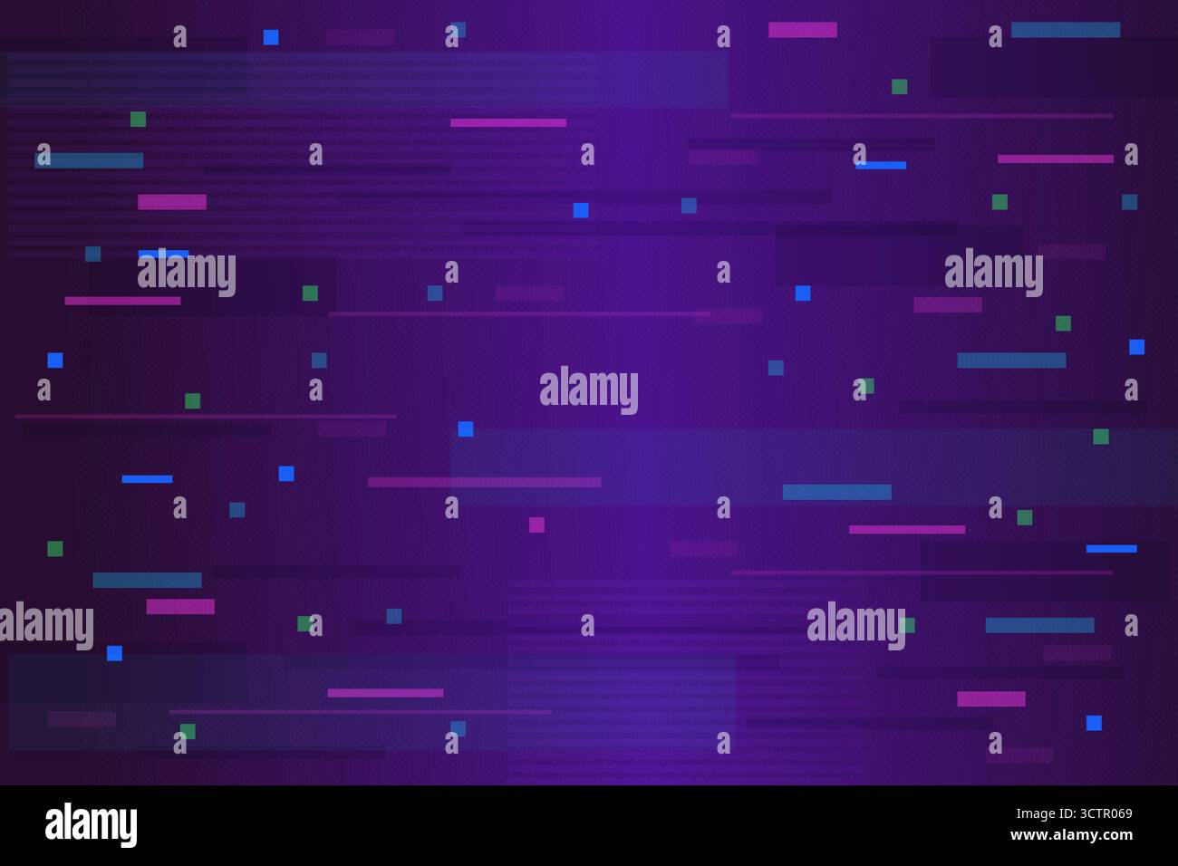 Glitch pixel line background. Screen noise broken tv futuristic bg ...