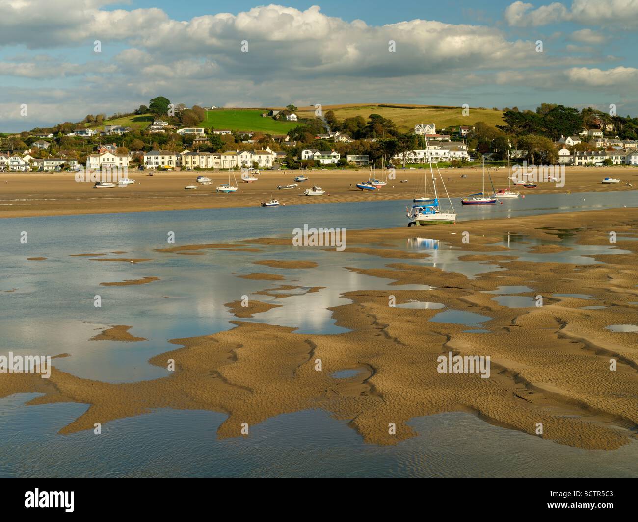 Appledore, North Devon - At low tide, strong currents isolate the ...