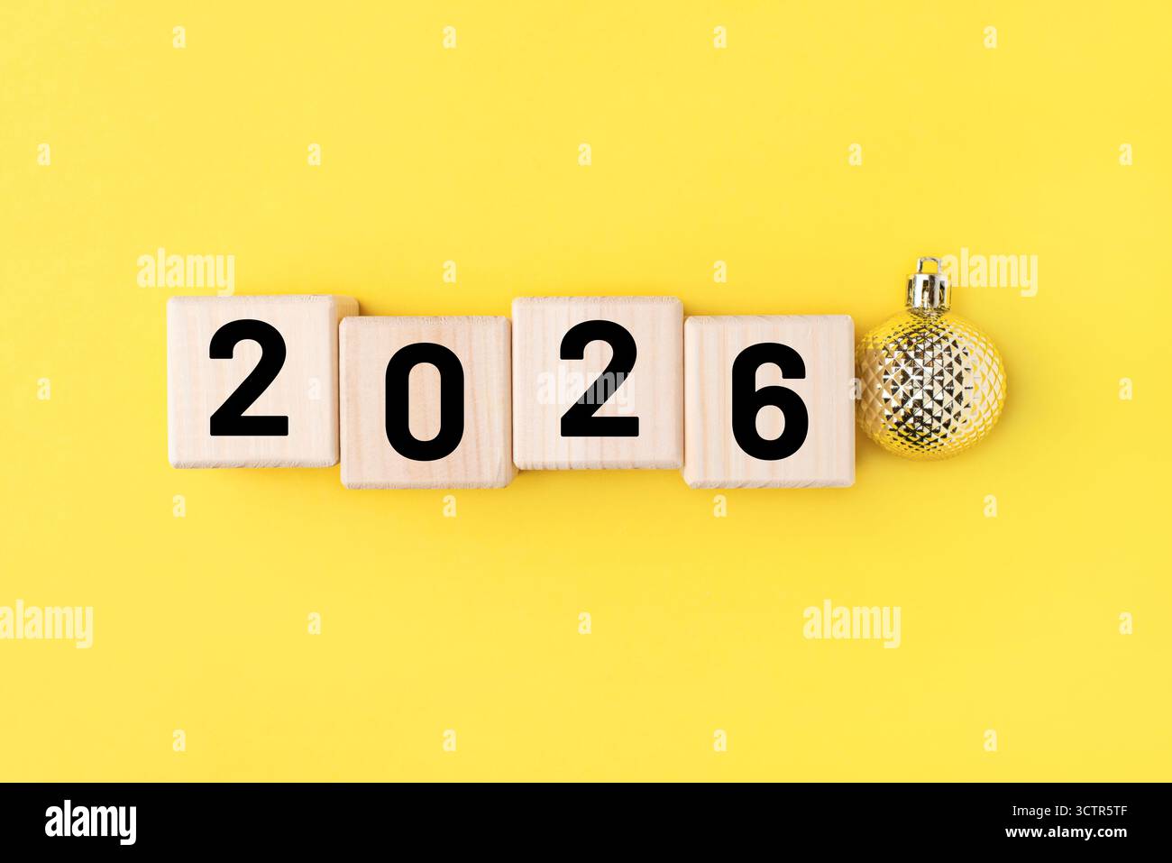 New 2026 year cubes hi-res stock photography and images - Alamy