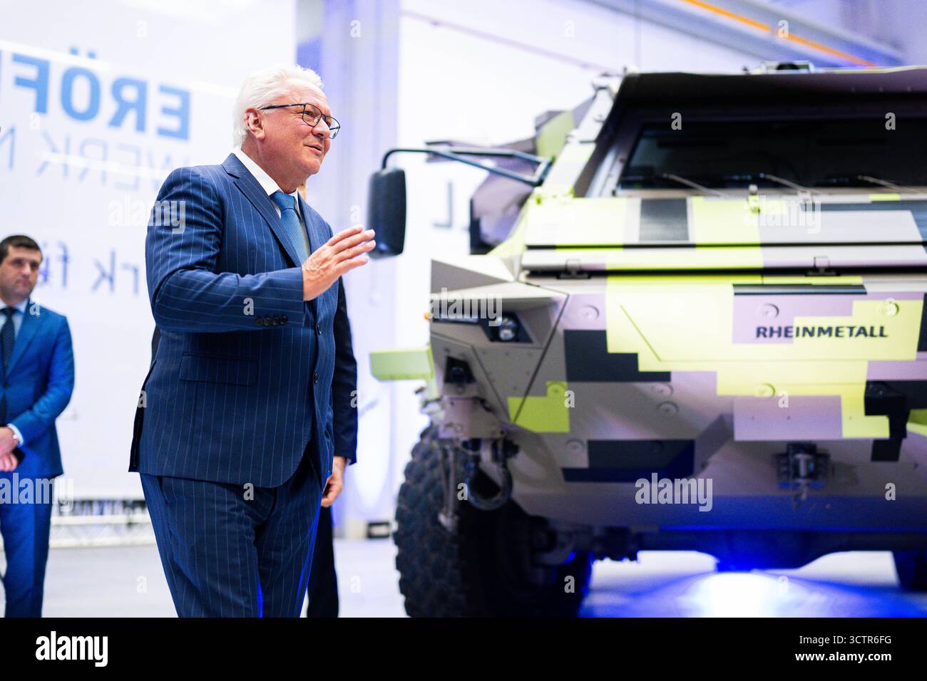 27.08.2025 - Einweihung Artilleriewerk von Rheinmetall in Unterlüß ...