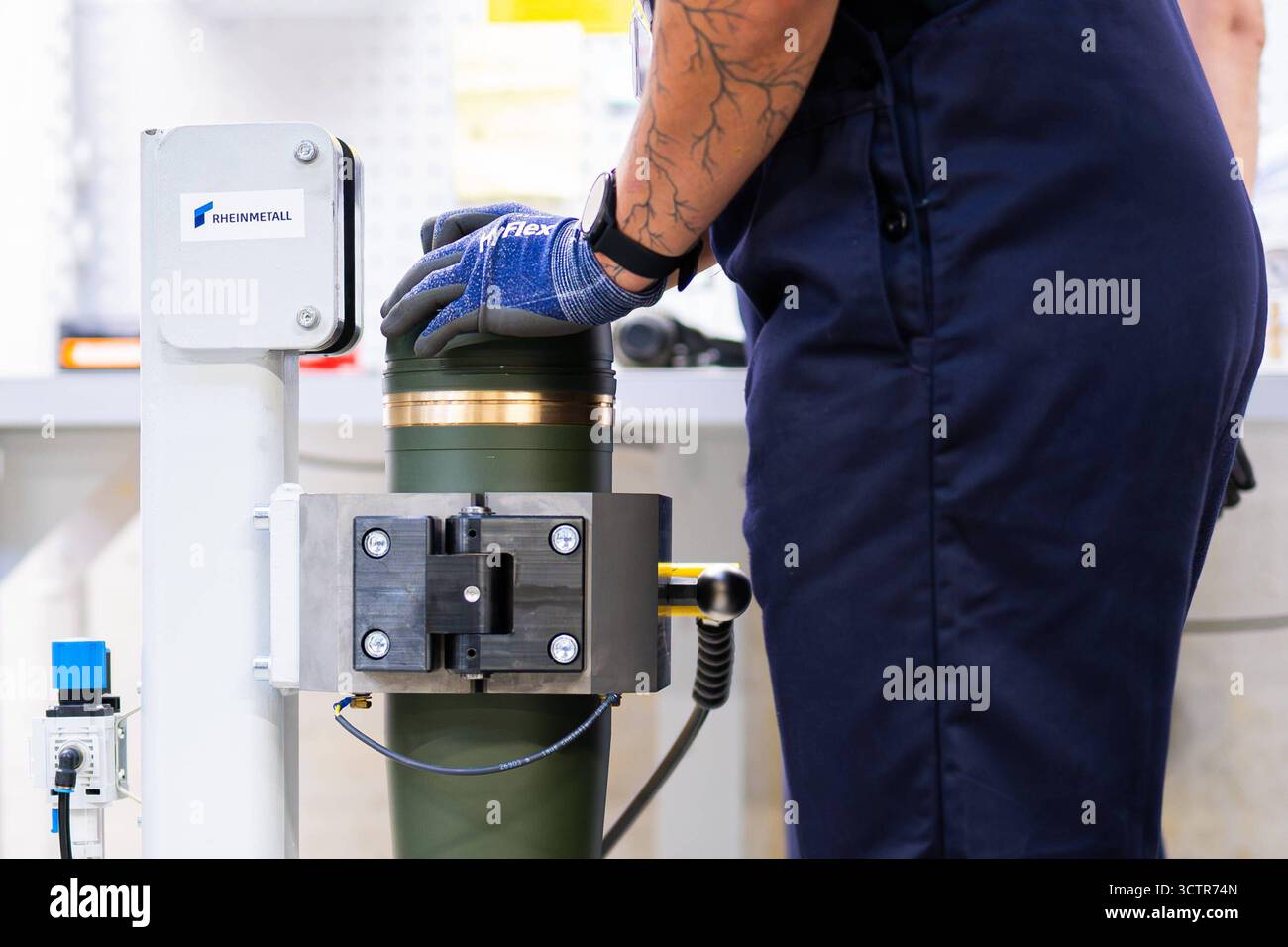 27.08.2025 - Einweihung Artilleriewerk von Rheinmetall in Unterlüß ...