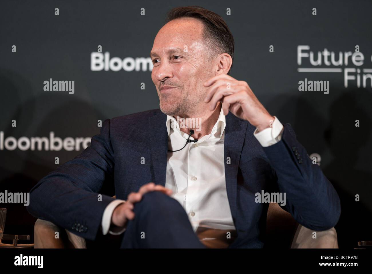 HBX CEO Nicolas Huss speaks at the Bloomberg forum "Future of Finance ...