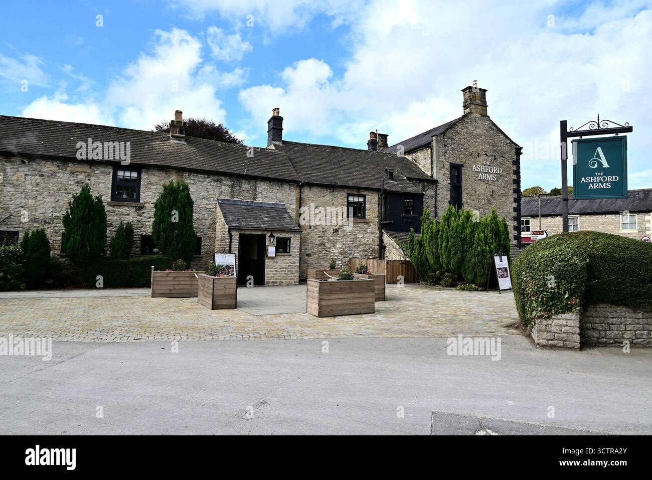 Around the UK - Ashford Arms, Ashford in the Water, UK Stock Photo - Alamy