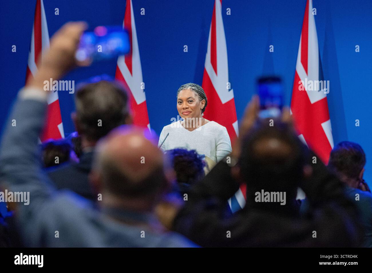 Kemi Badenoch gives her leaders speech to a packed hall, Conservative ...