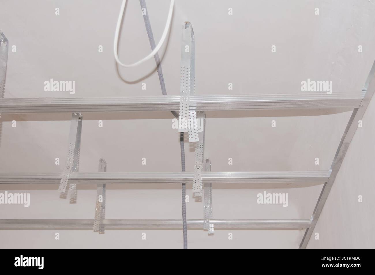 Ceiling structure gypsum suspended hi-res stock photography and images ...