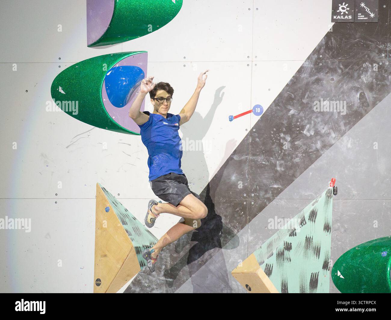 Jack MacDougall (GBR), Sep 28, 2025 - Sport Climbing : Men's Boulder ...