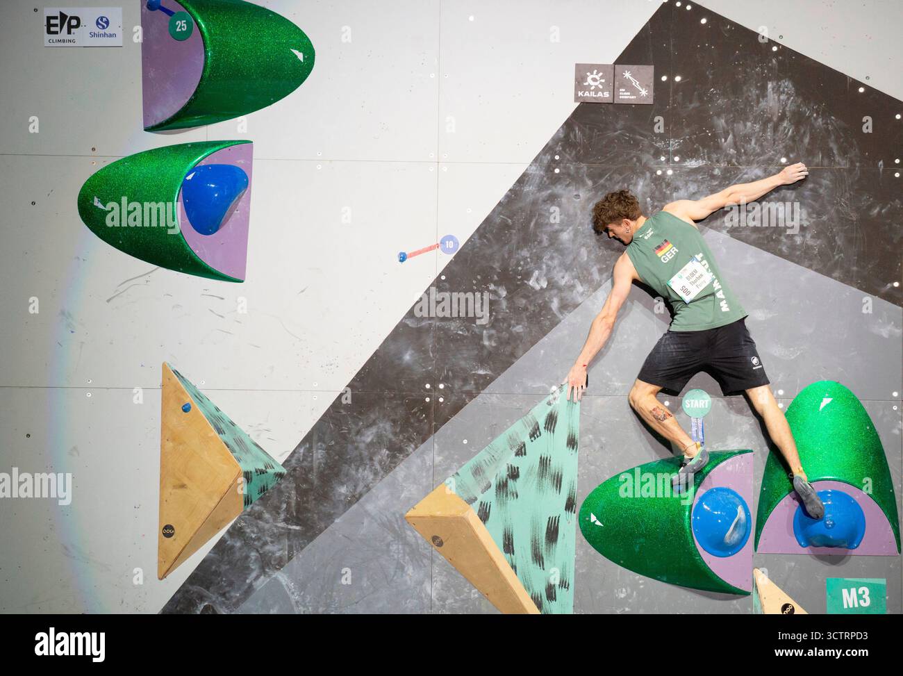 Thorben Perry Bloem (GER), Sep 28, 2025 - Sport Climbing : Men's ...