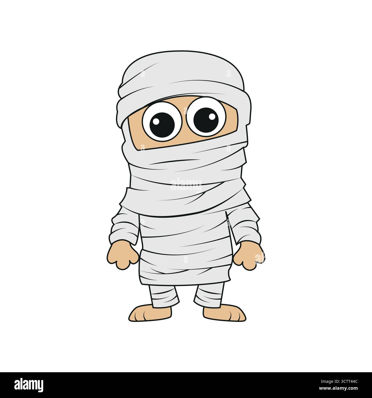Cute cartoon mummy character Stock Vector Image & Art - Alamy