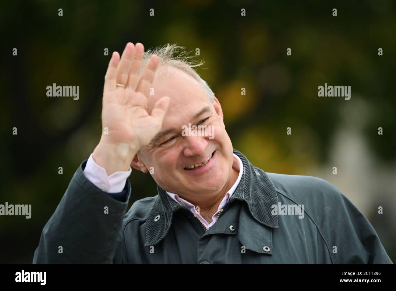 Edinburgh Scotland, UK 08 October 2025. Leader of the Liberal Democrats ...