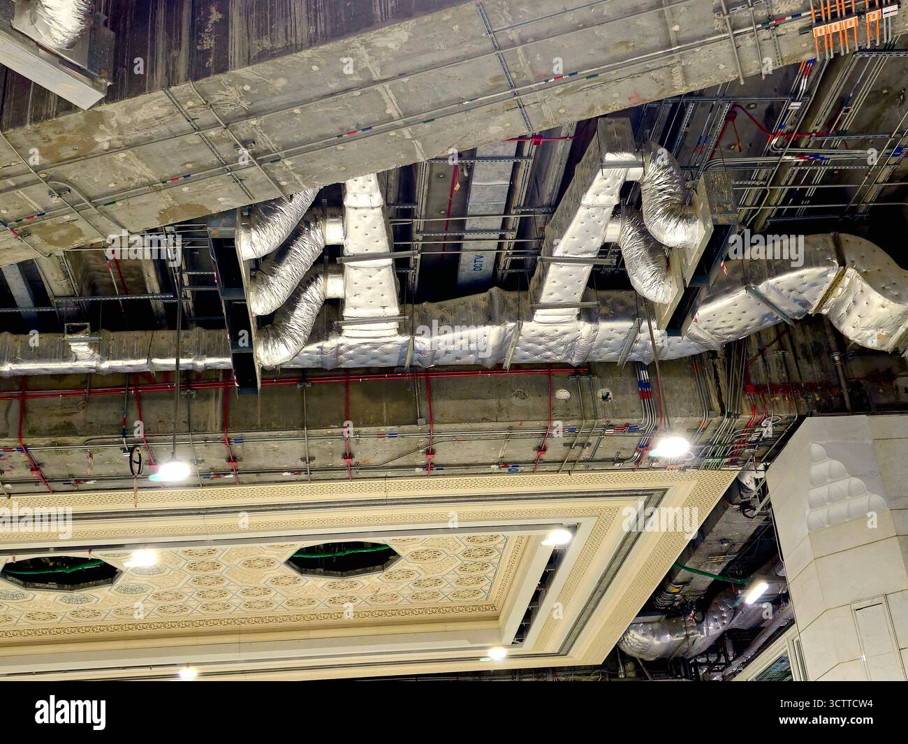 Mecca, Saudi Arabia, June 6 2024: the equipment inside the grand sacred ...