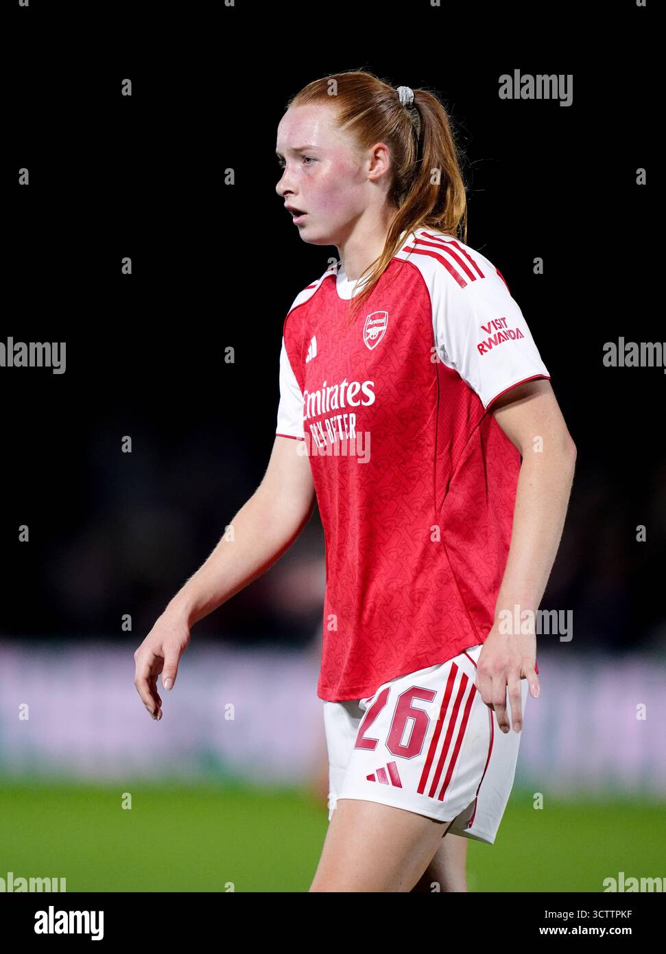Arsenal’s Katie Reid during the UEFA Women's Champions League match at ...