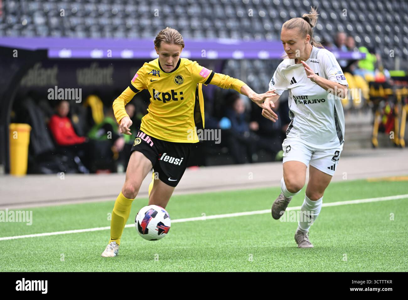 08/10/2025, Bern, Stadion Wankdorf, Women's Europa Cup: BSC Young Boys ...