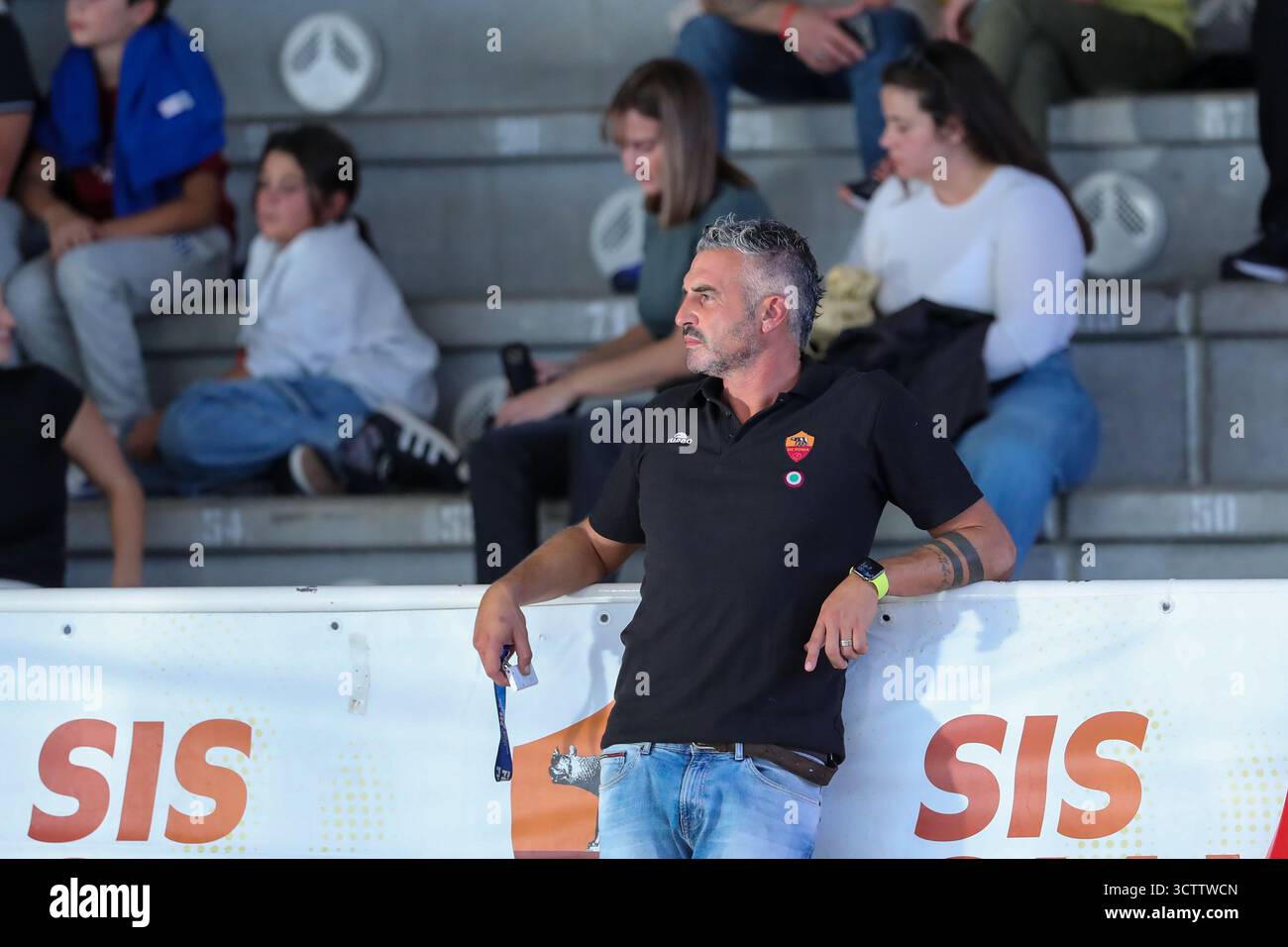 head coach Marco Capanna (SIS Roma) during SIS Roma vs Brizz Nuoto ...