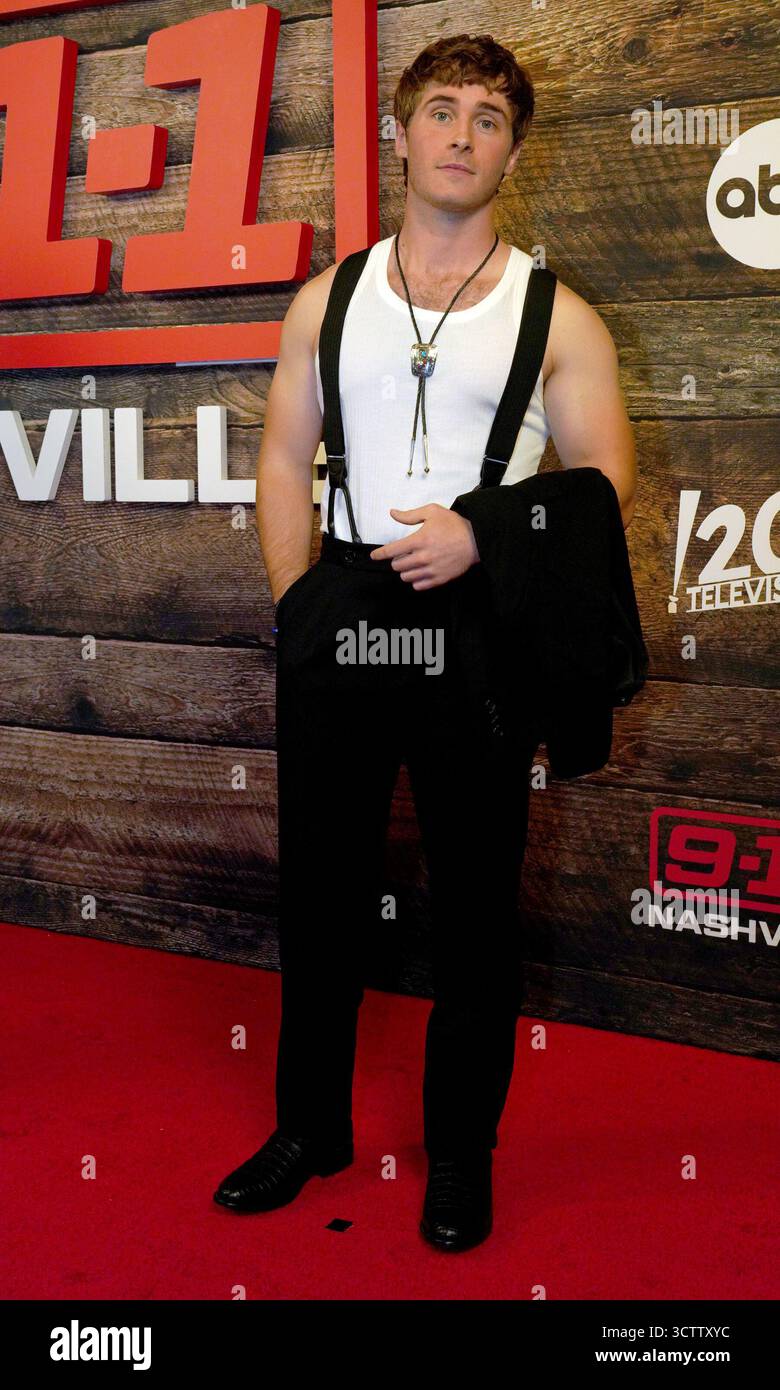 07 October 2025 - Nashville, Tennessee - Michael Provost. ''9-1-1 ...