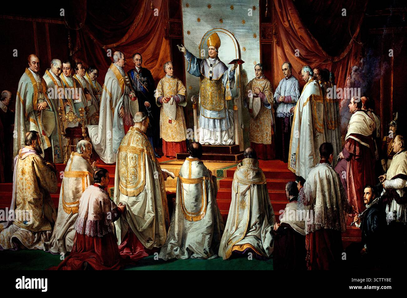 Romulgation of the dogma of the immaculate conceptionpromulgation of ...