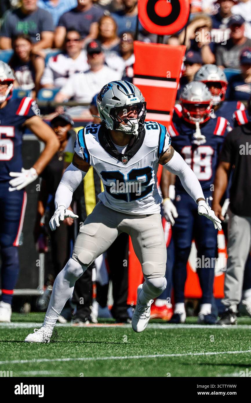 Carolina Panthers safety Lathan Ransom during an NFL football game ...