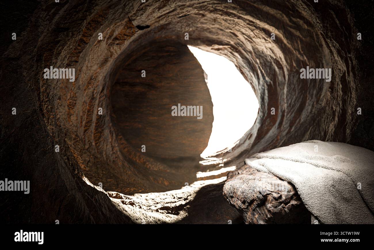 Empty tomb of jesus hi-res stock photography and images - Alamy