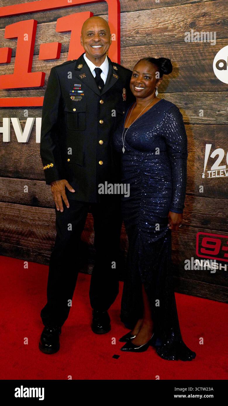 07 October 2025 - Nashville, Tennessee - William Swann, Connie Swann ...