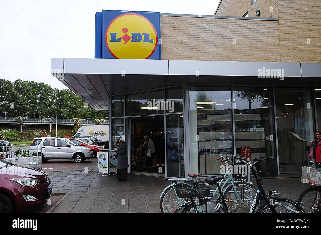 Copenhagen/ Denmark/08 october 2025/German lidl grocery chain store n ...