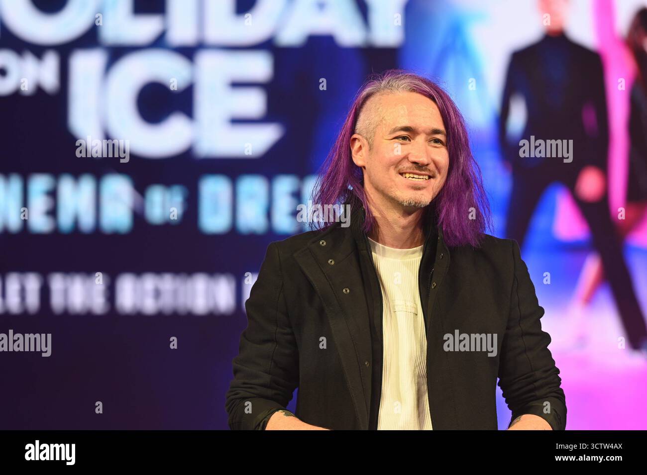 Choreograph Adam Blake bei der Vorstellung der neuen Holiday on Ice ...